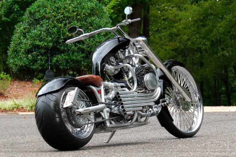 Radial Chopper “Lucky7” par John Levey – JRL Cycles. – Gatsby Online