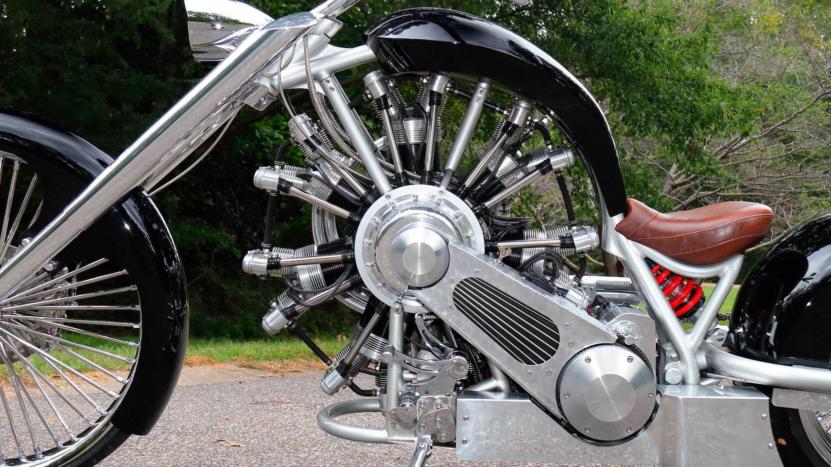 Radial Chopper “Lucky7” par John Levey – JRL Cycles. – Gatsby Online