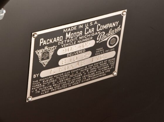 1934 Packard “Myth” Custom Boattail Coupé : 370 000 US$ – Gatsby Online