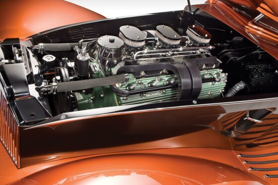 1934 Packard “Myth” Custom Boattail Coupé : 370 000 US$ – Gatsby Online