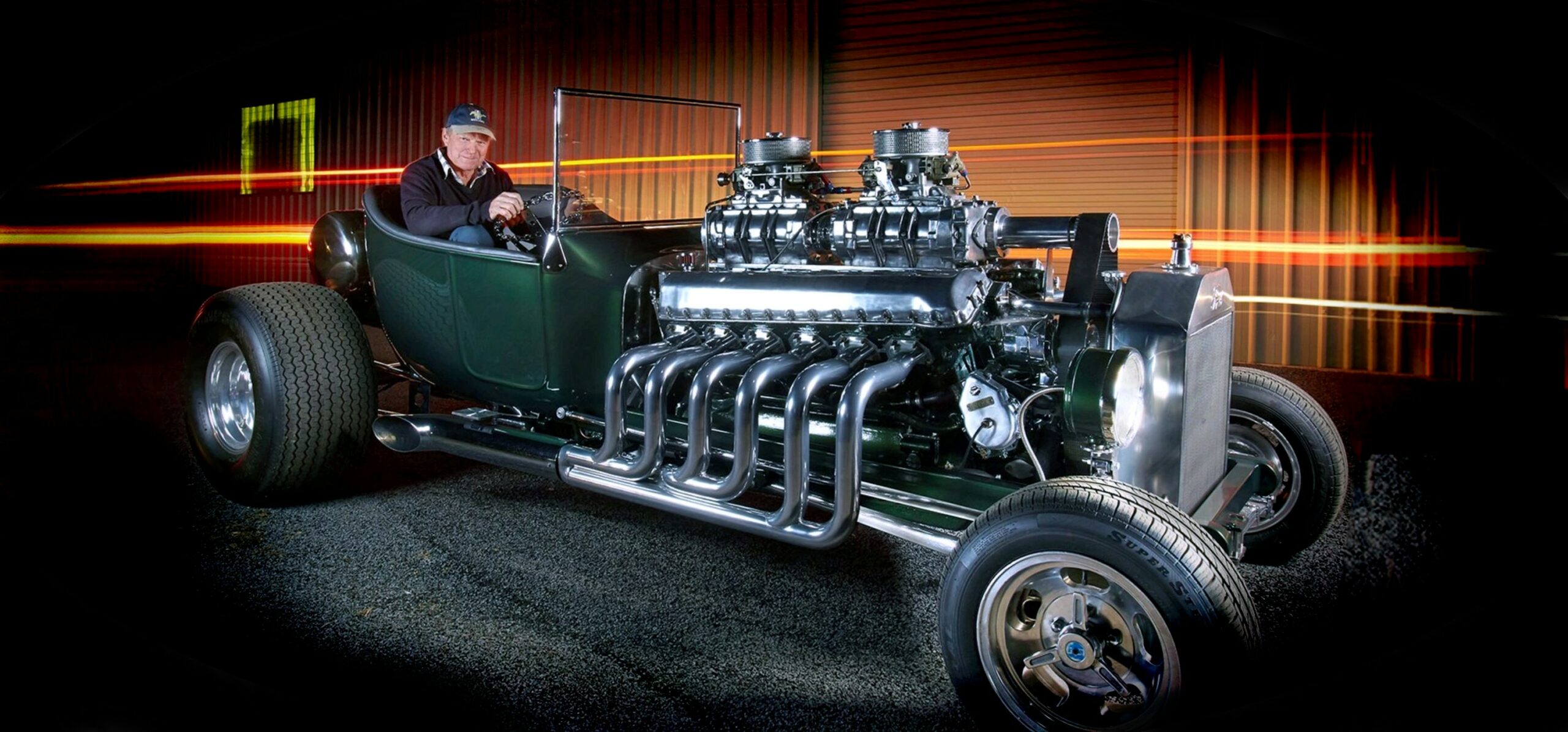 Hot-Rod-T. V12. 27.000cc. 2.000cv. Twin-Blowers… – Gatsby Online