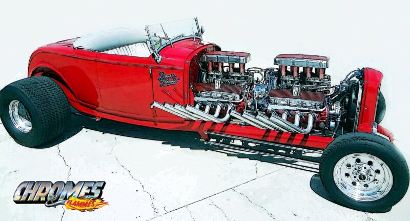 Hot-Rod V16 “Double Trouble” by Jay Ohrberg… – Gatsby Online