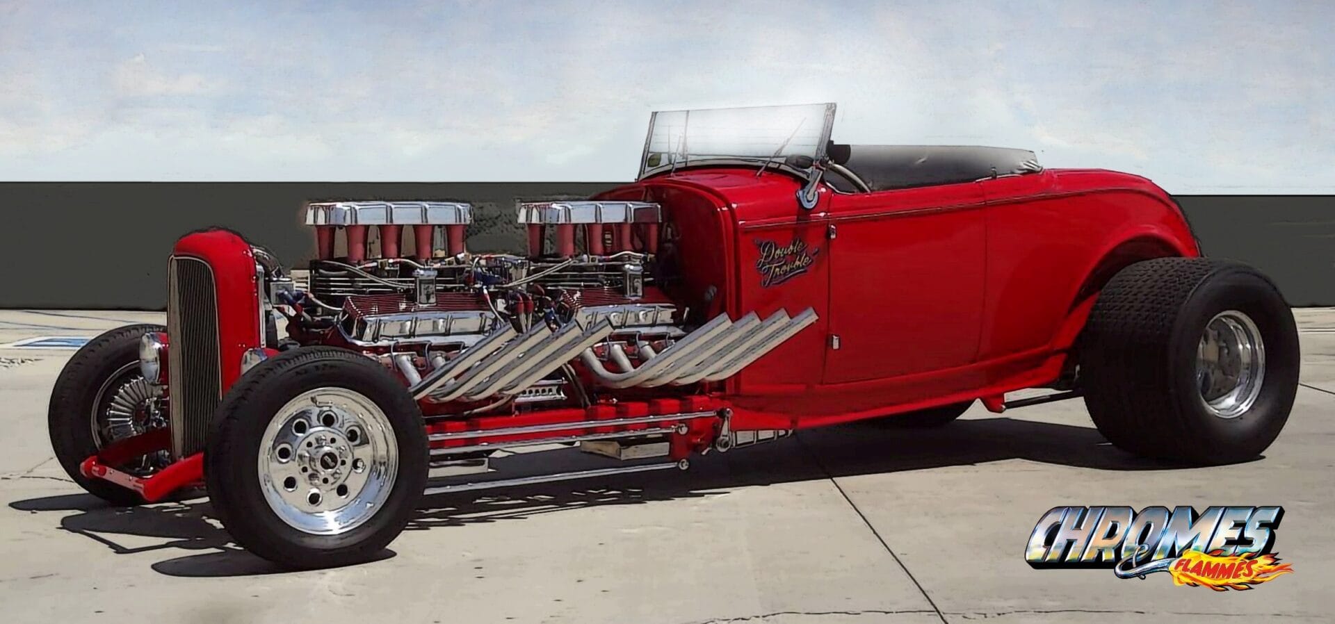 Hot-Rod V16 “Double Trouble” by Jay Ohrberg… – Gatsby Online